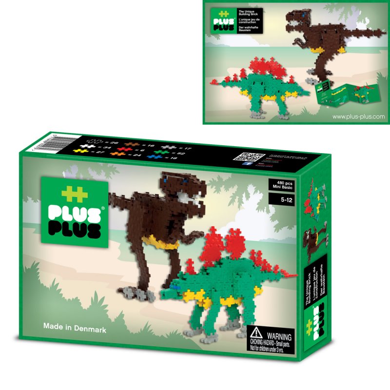 Plus plus dinosaures mini basic 480 pièces - 18,53€