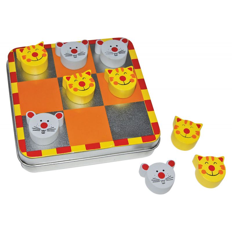 Tic Tac Toe (jeu de morpion) aimanté Small foot - 6,50€