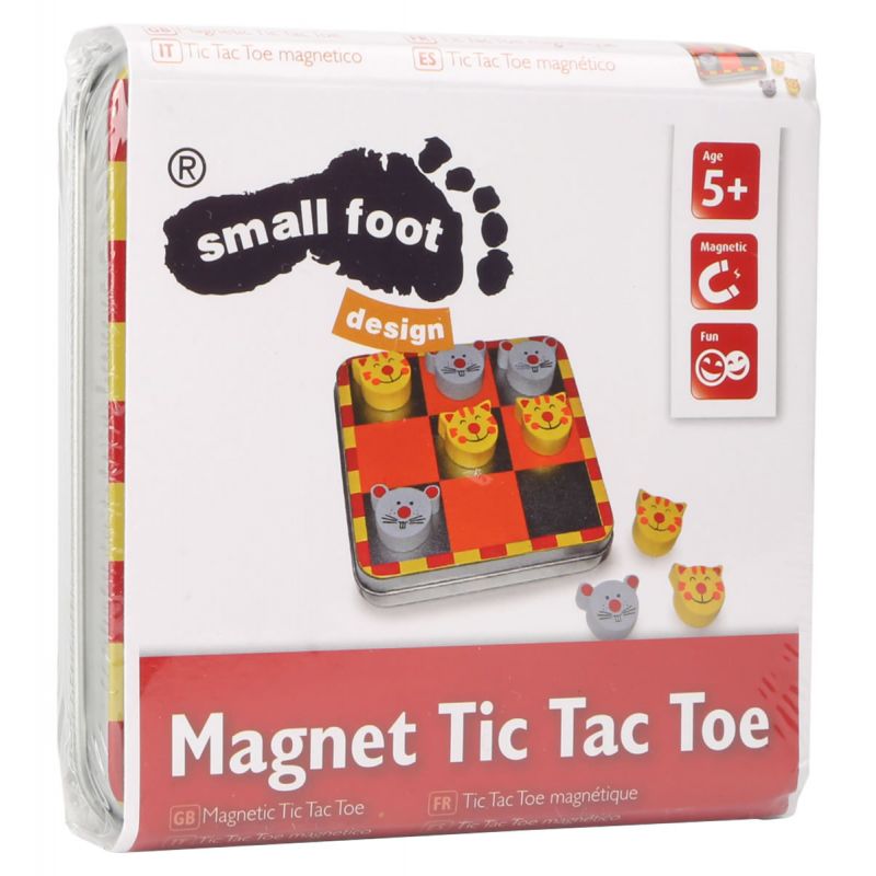 Tic Tac Toe (jeu de morpion) aimanté Small foot - 6,50€